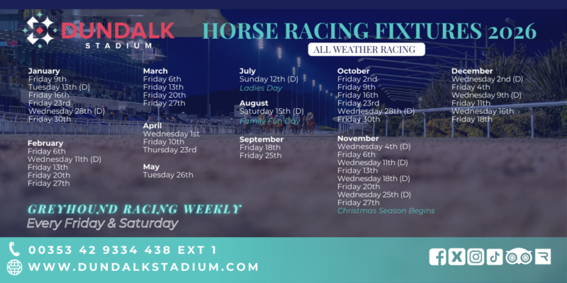 Dundalk Stadium | Racing Fixtures & Upcoming Events